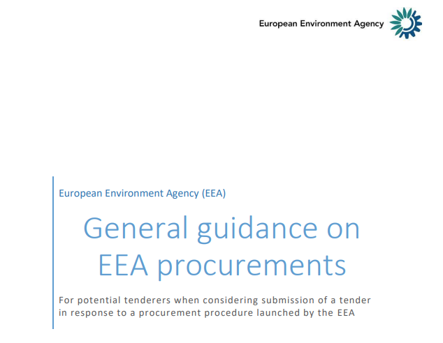 EEA Guidance for Tenderers